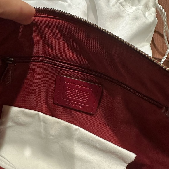 Coach | Bags | Burgundy Coach Bag | Poshmark